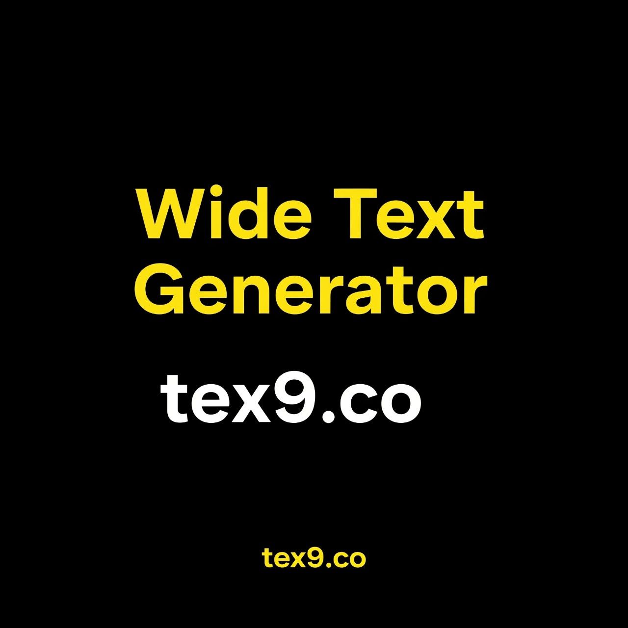 Text Generator Create Vaporwave & Wide Fonts